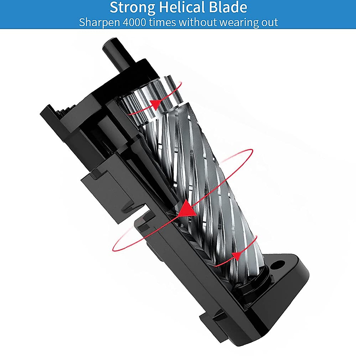 AFMAT Electric Pencil Sharpener - Portble Fast Pencil Sharpener for Kids - Dual Power Colored Pencil Sharpener (Plug in or Battery Operated), Ideal for #2 Pencils Colored Pencils, Gift