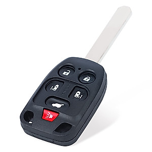 Beefunny Replacement Remote Car Key Shell Case Fob 6 Button for Honda Odyssey 2011-2013 (1)