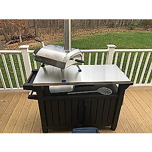 Ooni Uuni Pizza Oven Table Mounts 3 Pack (3D printed Ooni Shoes) DOES NOT FIT KARU 16 (Black)