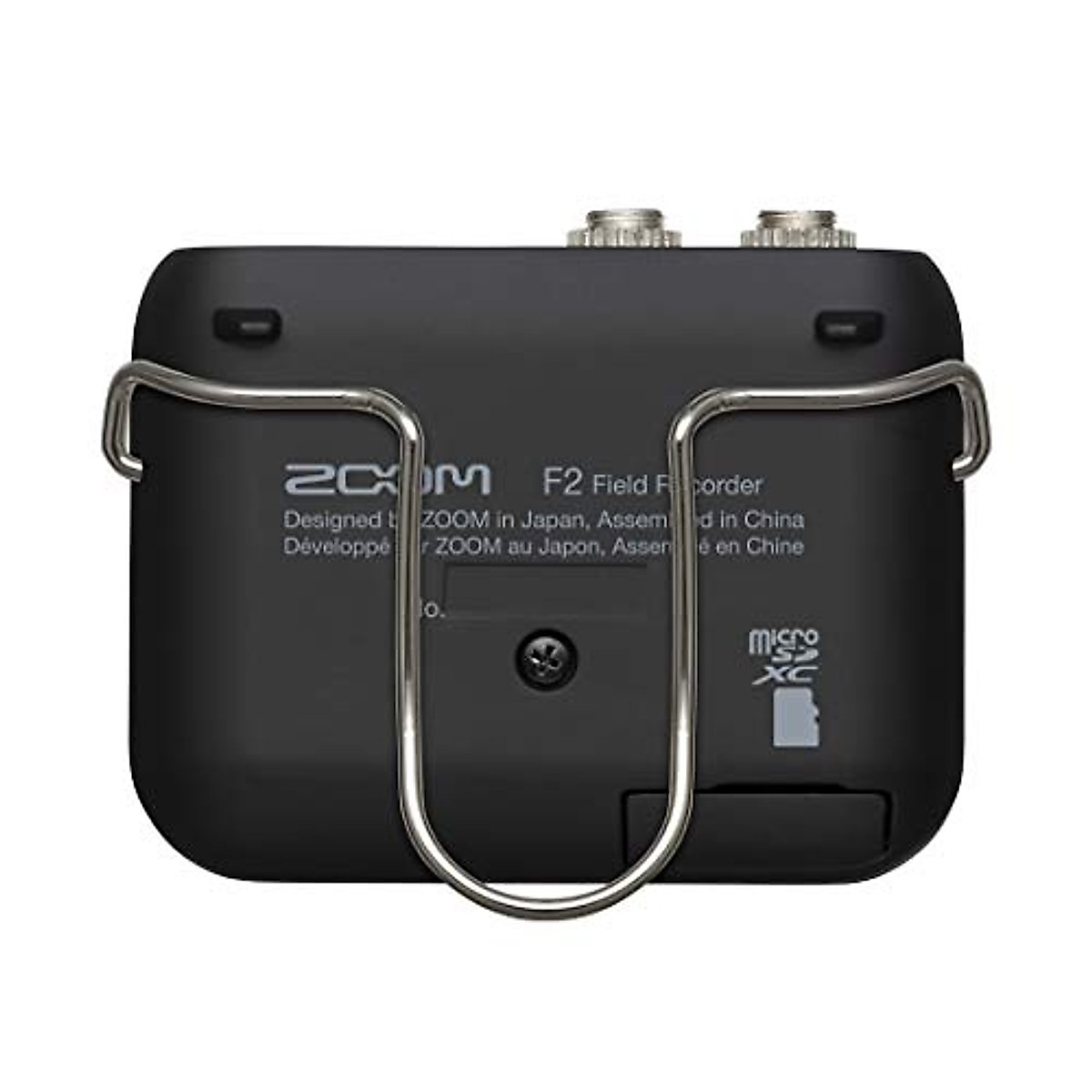 Zoom F2 Lavalier Body-Pack Compact Recorder, 32-Bit Float Recording, No Clipping, Audio for Video, Records to SD, and Battery Powered with Included Lavalier Microphone