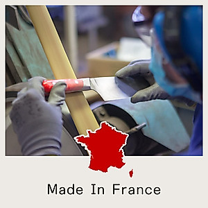 Made In Cookware - 9" Inch Bread Knife - Crafted in France - Full Tang With Truffle Black Handle