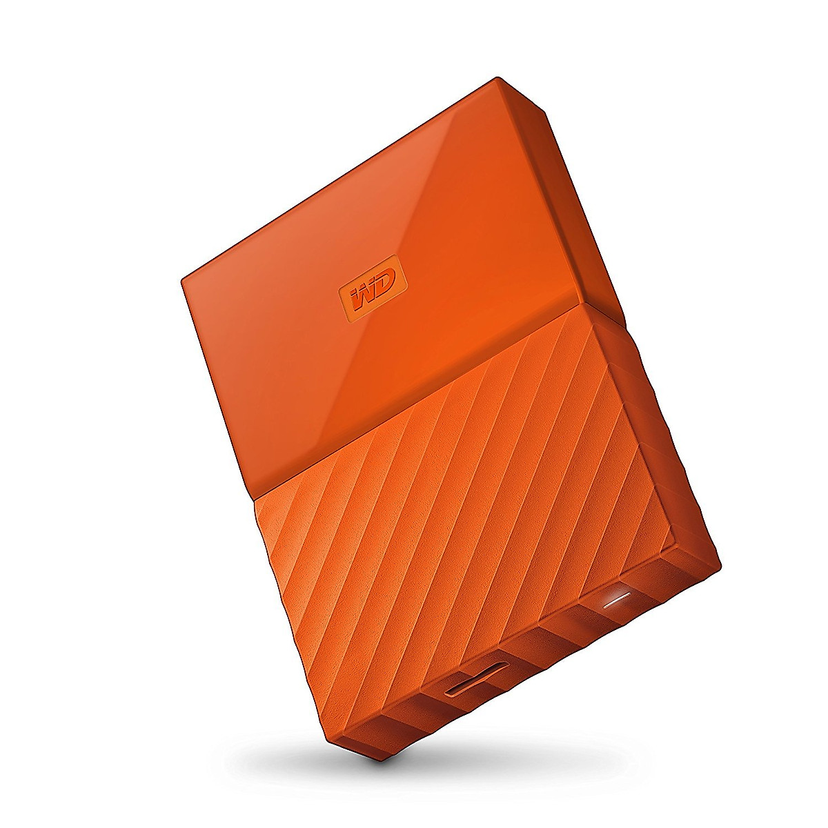 WD 2TB Orange My Passport Portable External Hard Drive - USB 3.0 - WDBYFT0020BOR-WESN