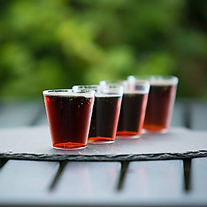 Party Essentials 50 Count 2 oz Shot Glasses, 2-Ounce Clear