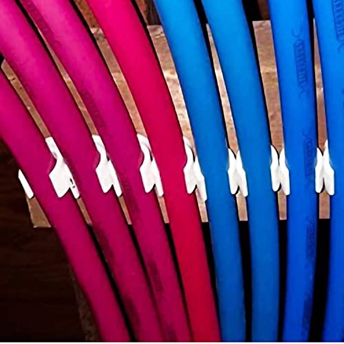 Noa Store 1/2 inches PEX Pipe Support Hangers 130 Pieces | U-Hook PEX Holder PVC Water Pipe Clamps Clips Socket | PEX-AL-PEX Talon Clamps Pipe Support