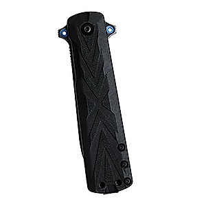 Kershaw Barstow Pocketknife, 3" 8Cr13MoV Steel Spear Point Plain Edge Blade, Assisted Opening Folding EDC, Tactical Knife,Black