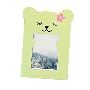 Ngaantyun 6 in 1 Accessories Bundle Kit for Fujifilm Instax Mini 9 Mini 8 Mini Liplay Camera (Pack of Stickers, Plastic Frame, Animal Ear Wall Hanging Frames, Clips with String)