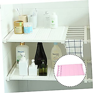 Zerodeko Closets Bathroom Kitchen Organizing Shelves Layered Partition Portable Shelf Expandable Shelves Armoire Wardrobe Closet Closets Shelf Divider Adjustable Shelf Closet Wardrobe Shelf