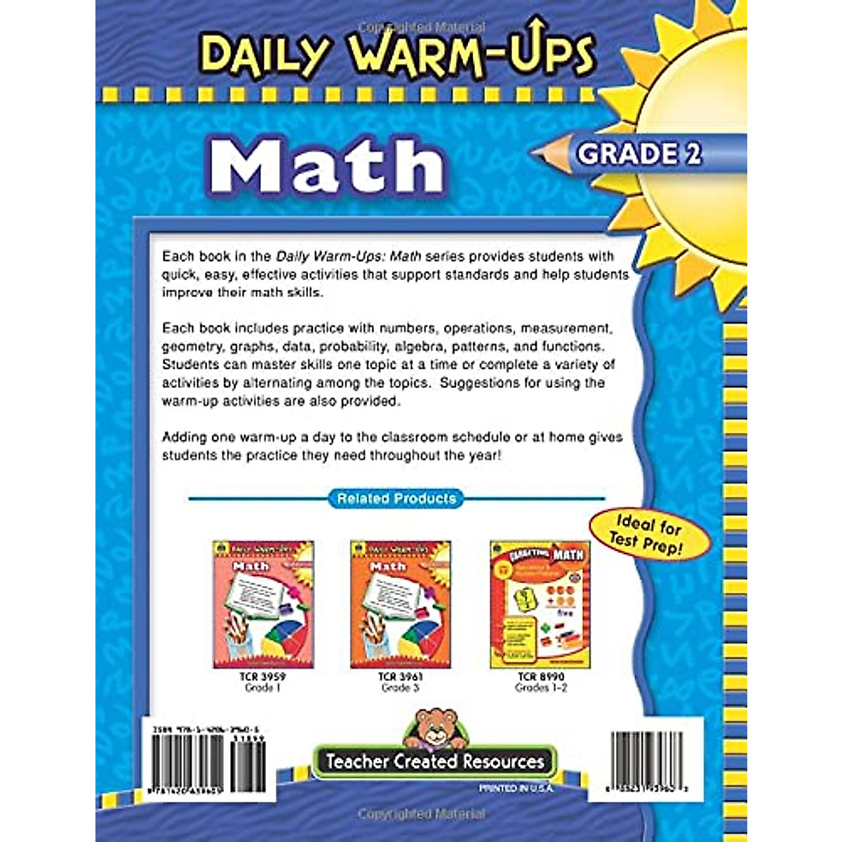 Daily Warm-Ups: Math, Grade 2: Math, Grade 2