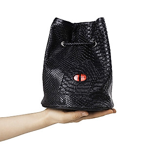 Large Dice Bag with 7 Complete Dice Sets | Black Dragon DND Dice Bag and 49 Polyhedral Dice | Green Satin Interior Lining | Man-Handles 150+ Dice