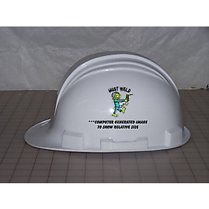 3 - Must Weld Zombie Welder Hard Hat/Helmet Stickers H232