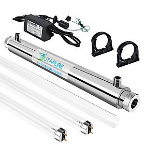 JTAPURE 55W/G55 T8 UV lamp, 55W, 12 GPM, Blue Light, 1unit