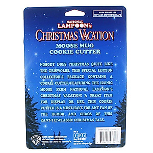 ICUP Moose Mug Cookie Cutter, 4.5", Red