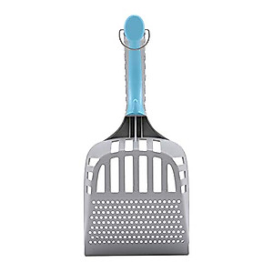 Fresh Step All In One Litter Scoop - Fast and Easy to Use Cat Litter Scooper - Deep Shovel Ergonomic Handle Grip Kitty Litter Scooper to Scoop Away Cat Litter