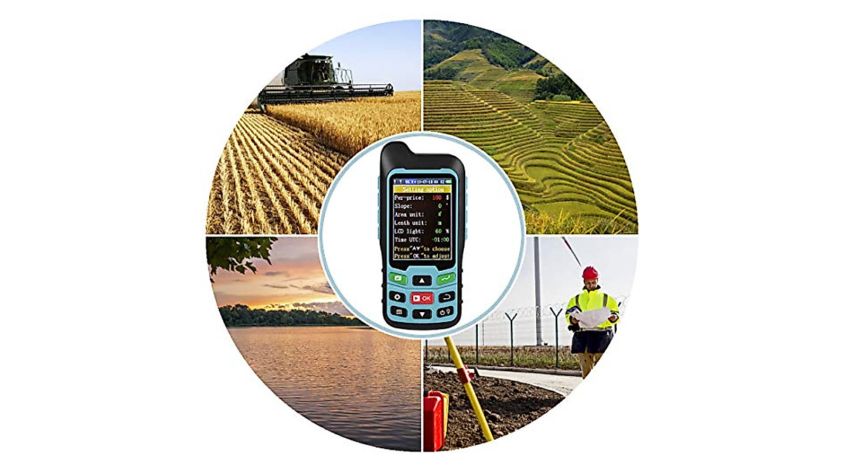 Te-Rich GPS GNSS Receiver for Precise Land Measurement