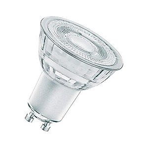 OSRAM LED Reflector lamp / Base: GU10 / Warm White / 2700 K / 4.40 W / Replacement for 50 W Reflector lamp / LED Three Step DIM PAR16 [Energy Efficiency Class A+] / Pack of 6