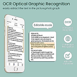 ZERNBER X5 Mini Printer Sticker Printer, Portable Inkless Black and White Thermal Bluetooth Sticker Printer for Pictures, Notes, Kids DIY Gifts (Free 10 Rolls of Printing Paper) White…