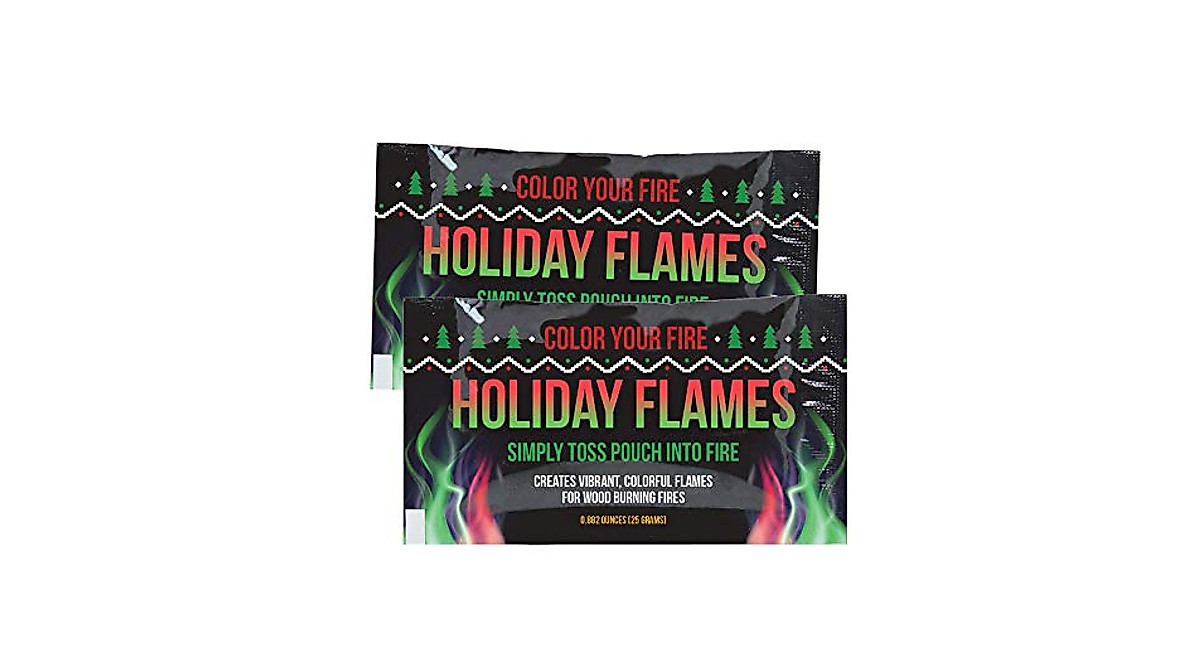 Transform Your Fire with Holiday Flames Box of 25