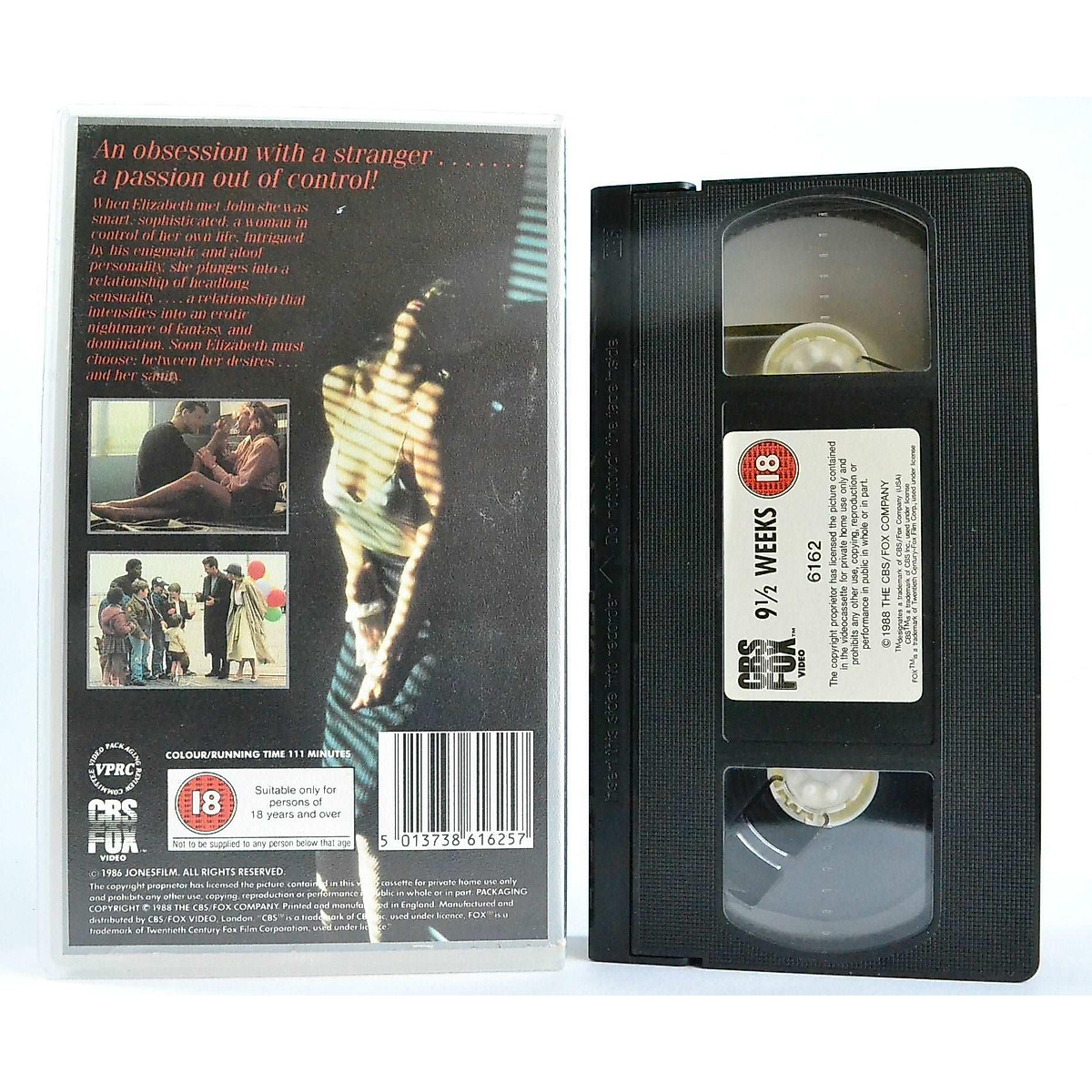 Nine 1/2 Weeks [VHS]