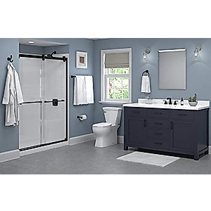 Delta Faucet 76446-BL Ashlyn Wall Mounted Towel Ring in Matte Black