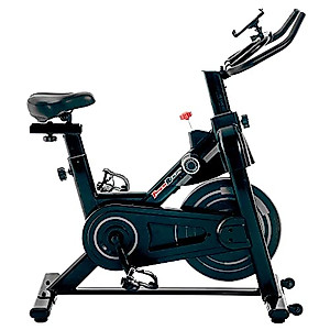 Fitness Reality Cycling Exercise Bike with Bluetooth Workout Tracking, 360° Adjustable Tablet Holder, 14 Levels Magnetic Resistance & Optional On Demand Coaching