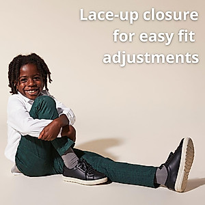 Deer Stags Boys' Kane Dress Fashion Sneaker in Dark Tan / 11 Little Kid