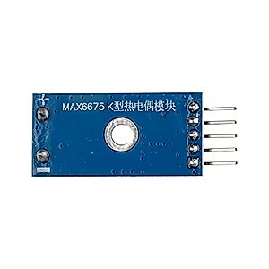 Aideepen 2PCS MAX6675 Module,Aideepen DC 3-5V MAX6675 k thermocouple sensors Type K SPI Interface.