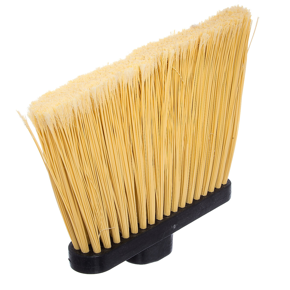 Carlisle FoodService Products CFS 3686700 Duo-Sweep Duo-Sweep Flagged Angle Broom Head Only, 12", Natural