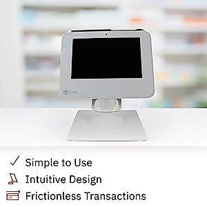 Discount Credit Card Supply DCCStands Freestanding Swivel and Tilt Clover Mini/Clover Mini 3 Terminal Stand