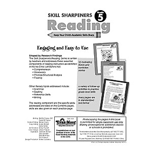Skill Sharpeners Reading, Grade 5