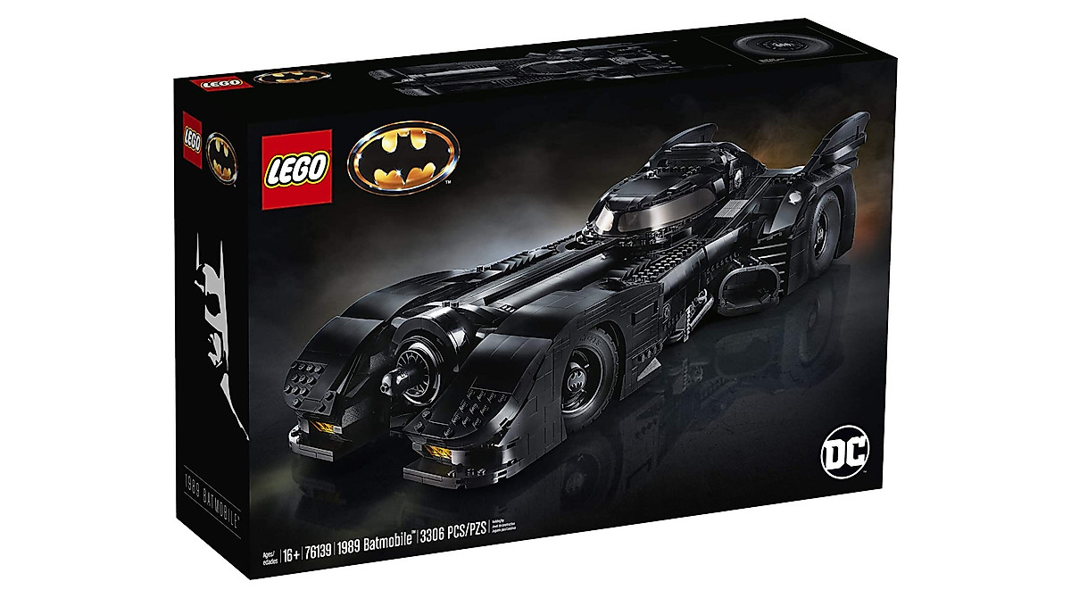 LEGO DC Batman 1989 Batmobile Set — Build Iconic Superhero Car