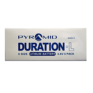 Pyramid Time Systems Accessory 3.6V Lithium Battery, 1 (42224-5), c