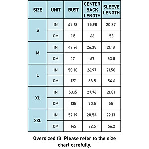 Fanway&EC Women's Long Sleeve Sweatshirt Casual Crewneck Oversized Pullover Hoodies Fall Tops Black