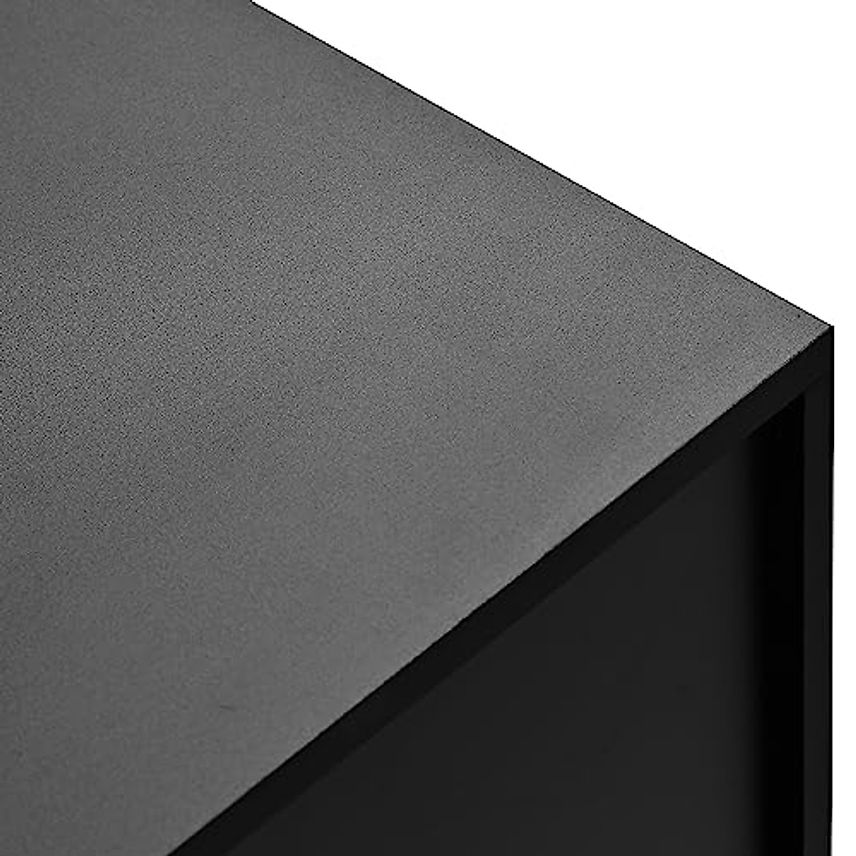 Knocbel Contemporary 53.5" Buffet Sideboard Storage Cabinet with 3 Drawers, Acrylic Doors and Adjustable Glass Shelves, Living Room Entry Hallway Foyer Table Coffee Bar Cabinet