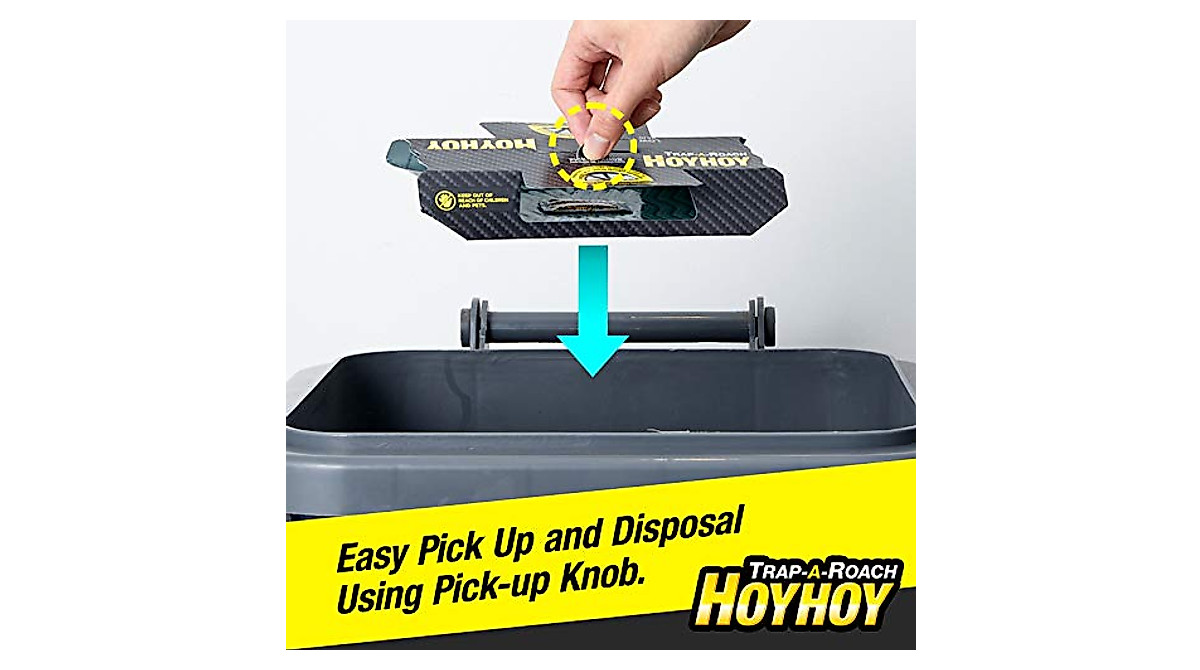 HOY HOY Trap A Roach: Safe Sticky Traps for Home