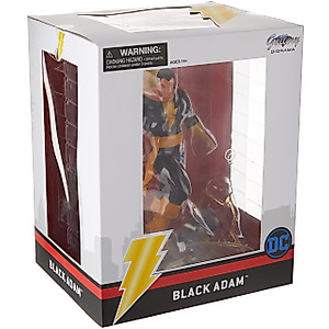 DIAMOND SELECT TOYS DC Gallery: Black Adam PVC Figure Multicolor, 11 inches