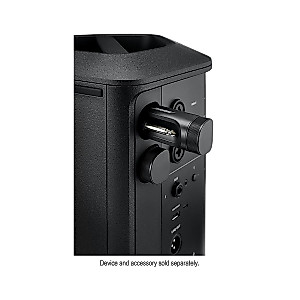 Bose S1 Pro+ Portable Wireless PA System with Bluetooth, Black with XLR Wireless Mic/Line Transmitter + H&A 6' XLR Cable