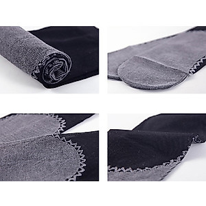 AOUBAS Women's 10 Pairs Silky Thin Nylon Short Ankle Socks