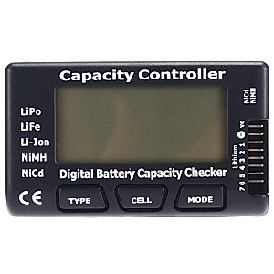 HiLetgo LiPo Life Li-Ion NiMH Nicd Cell Meter Digital Battery Capacity Meter Power Test CellMeter-7 Digital Battery Capacity Checker LiPo Life Li-ion NiMH Nicd