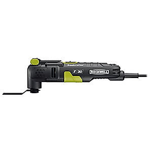 Rockwell RK5132K 3.5 Amp Sonicrafter F30 Oscillating Multi-Tool with 32 Accessories and Carry Bag