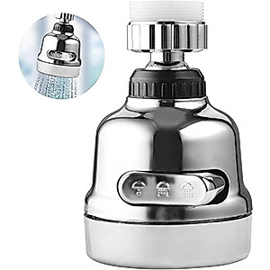 Moveable Kitchen Faucet Head 360° Rotatable Sprayer Tap Head for Kitchen Faucet Replacement