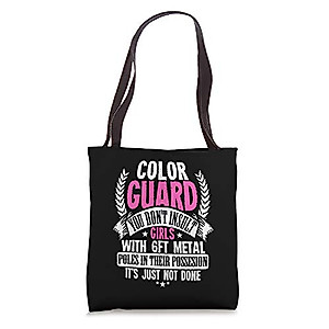 Color Guard Gift For A Colorguard Tote Bag