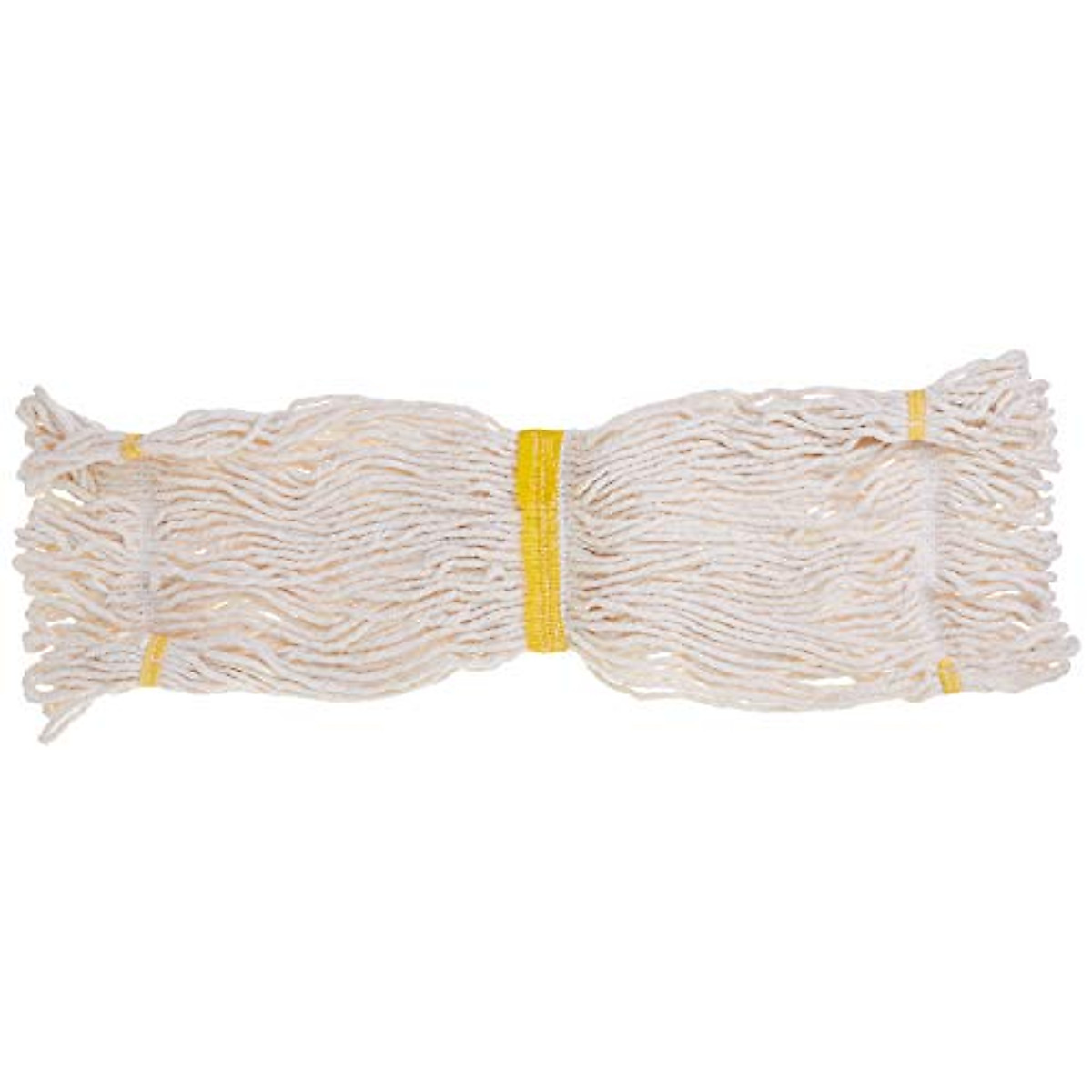 Genuine Joe GJOSWH1B, Narrow Band Blend Small White Mophead