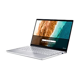 Acer Chromebook Spin 514 Convertible Laptop | Intel Core i3-1110G4 | 14" Full HD IPS Gorilla Glass Touch Display | 8GB LPDDR4X | 128GB SSD | DTS Audio | Intel Wi-Fi 6 AX201 | Chrome OS | CP514-2H-3678