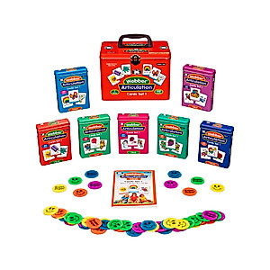 Super Duper Publications | Set of 7 Webber® Articulation Card Decks (Bundle Set 1) | Educational Learning Resource for Children | Flashcards for Speech Therapy