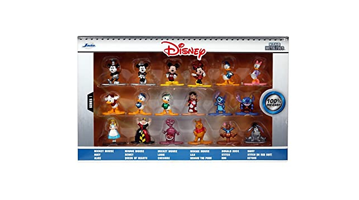 Jada Toys Disney 18-Pack Collectible Die-cast Figures