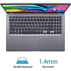 ASUS 2023 Vivobook 15.6" FHD Touchscreen Thin Laptop, Intel Core i3-1115G4 Up to 3.9Ghz, 20GB RAM,1TB PCIE SSD, HDMI, Fingerprint, Backlit KB, Windows 11S, Grey+ GM Accessories