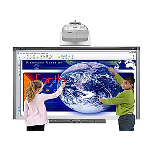 INTERACTIVE SMART BOARD SBX885 WITH SHORT THROW PROJECTOR BUNDLE