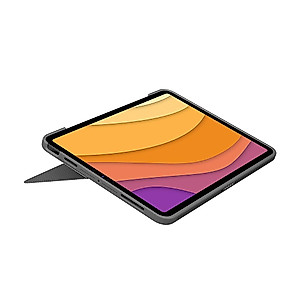 Logitech Combo Touch Keyboard Folio for iPad Air 10.9" 5th & 4th Gen Oxford Gray (Renewed)