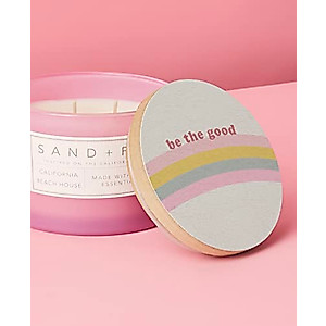 Sand + Fog - California Beach House - 12oz - Candle - Soy Wax Blend - White