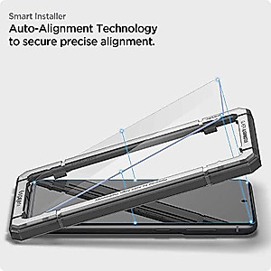 Spigen Tempered Glass Screen Protector [Glas.tR AlignMaster] designed for Galaxy S21 FE 5G - 2 Pack